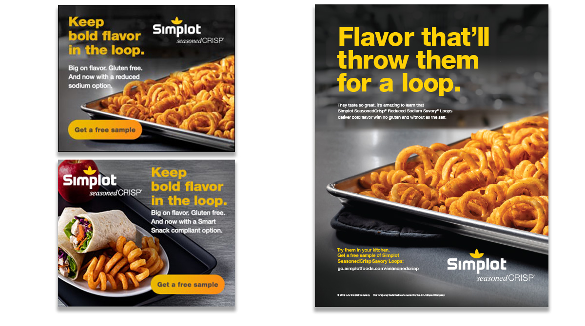 Integrated Advertising for Simplot Foods